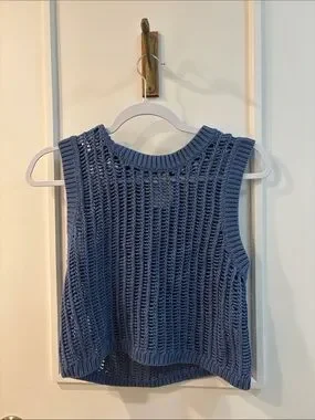 aerie | Tops | Offline By Aerie Crochet Sweater Tank | Poshmark